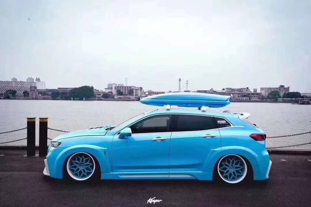 气动避震李洋分享长城VV7改装AIRBFT气压减震器低趴套件_搜狐汽车_搜狐网