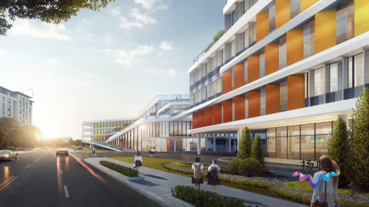 广陵区：扎实推进幸福民生工程 东花园小学新校区年底建成教学楼 2034