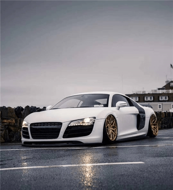 李洋与您共同欣赏奥迪R8成功改装AIRBFT气动避震的完美姿态_搜狐汽车_搜狐网