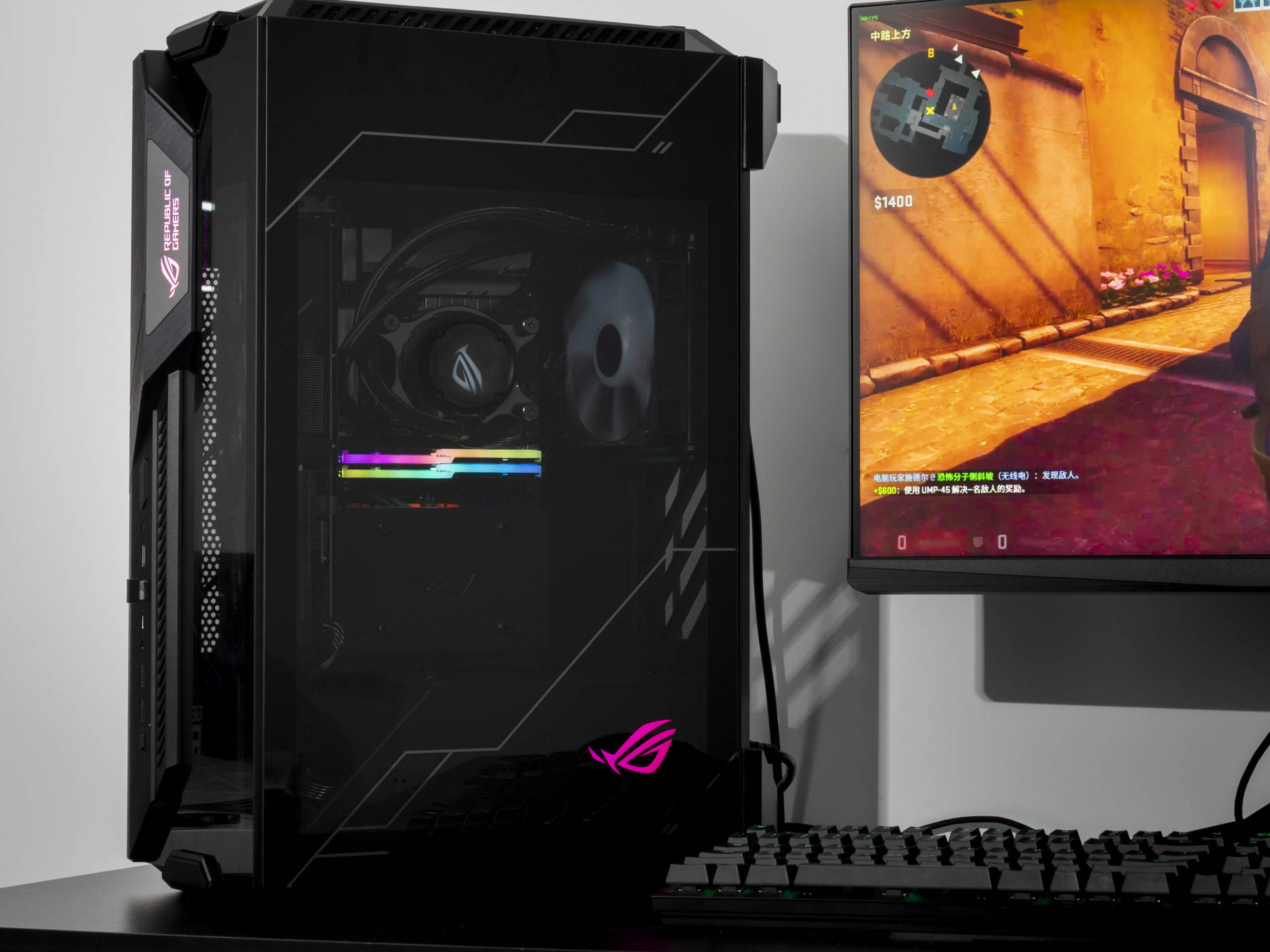 另类的ITX机箱，以“战”为名的华硕ROG Z11_风扇