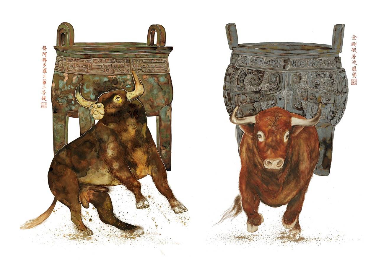 【独家首发】金牛盛世——程澄画牛欧洲邮票发行-搜狐大视野-搜狐新闻