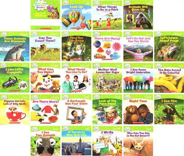 Sight words 学习 阅读和练习Nonfiction Sight Word Readers_单词