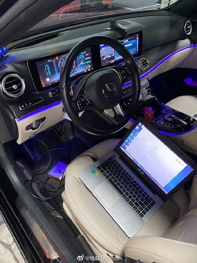 奔驰W213 E300 2.0T刷ECU改装德国Techtec动力升级改装ECU程序_搜狐汽车_搜狐网