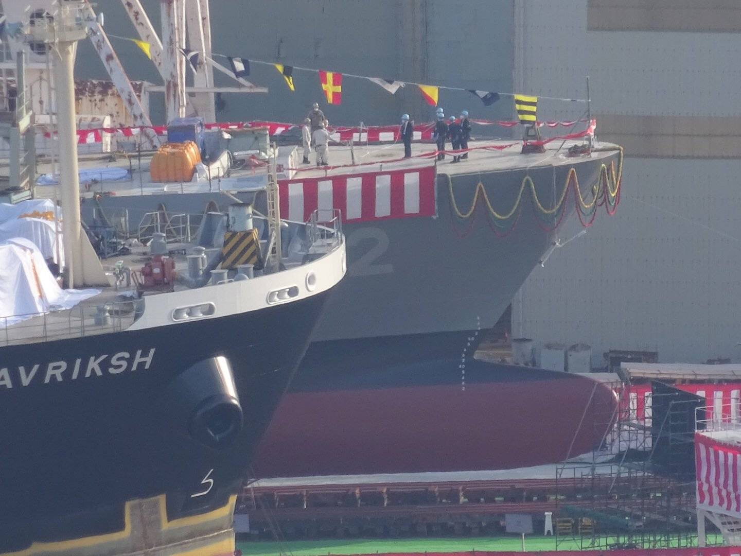 海自054A来了—新一代30FFM护卫舰二号舰下水，建造数量将达22艘-搜狐大视野-搜狐新闻