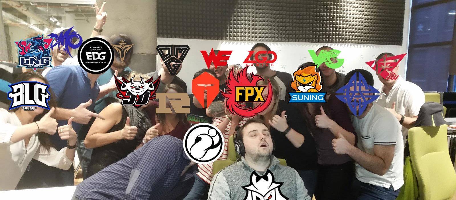 G2五二零表白5支战队，RNG和T1被痛击，IG和FPX不堪回首_文案