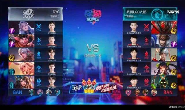 KPL春季赛：DYG4-1战胜杭州LGD大鹅 晋级胜者组决赛_高地