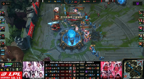 LPL夏季赛：神僧Kanavi踢落IG JDG豪取四连胜_佐伊