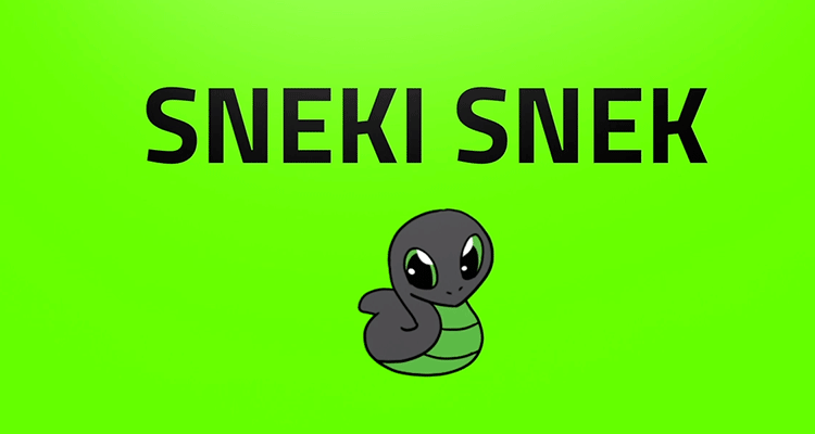 SNEKI SNEK 雷小蛇表情包正式上线_Sneki