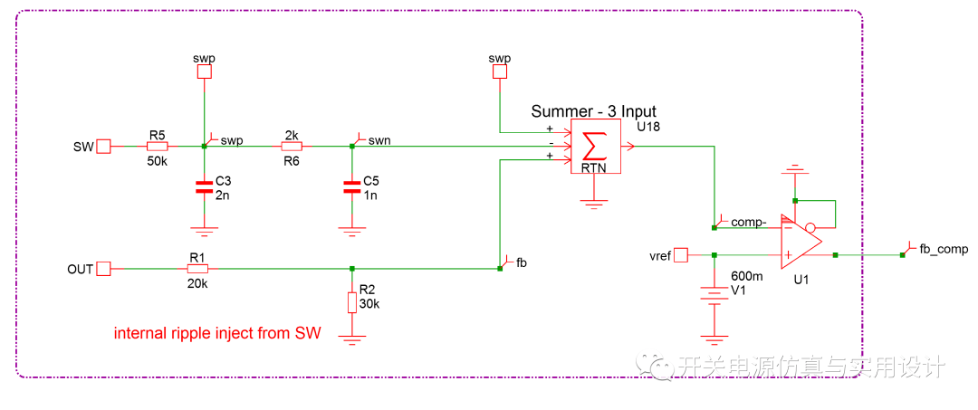 电力电子技术文章：COT控制模式简述Part11--TI的DCAP2与片内纹波补偿_电压
