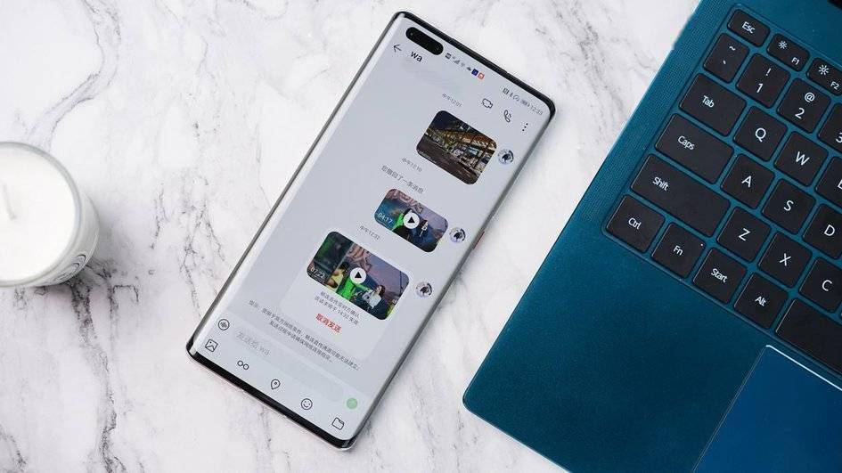 刚入手的华为Mate40 Pro连上电脑+耳机 让我秒变Vlog达人！_闪传