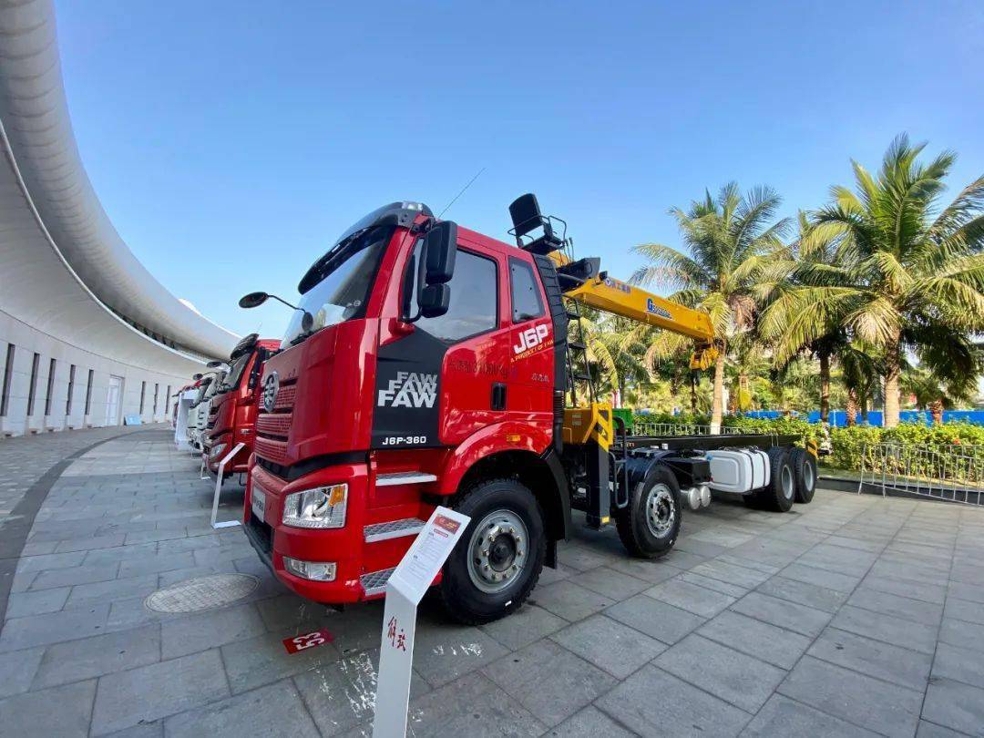 【高清大图】解放2021年会最强阵容来了！59款展车、8款发动机，还有哪些明星产品？_搜狐汽车_搜狐网