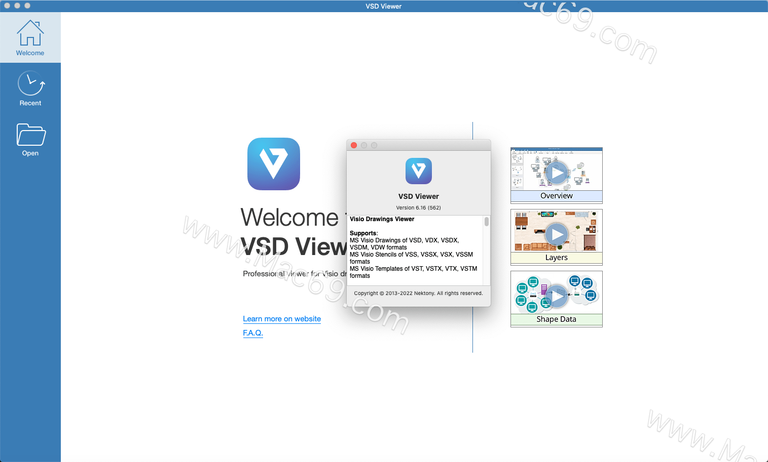 Visio绘图文件阅读器：VSD Viewer for mac-电脑系统问题-东森IT信息网