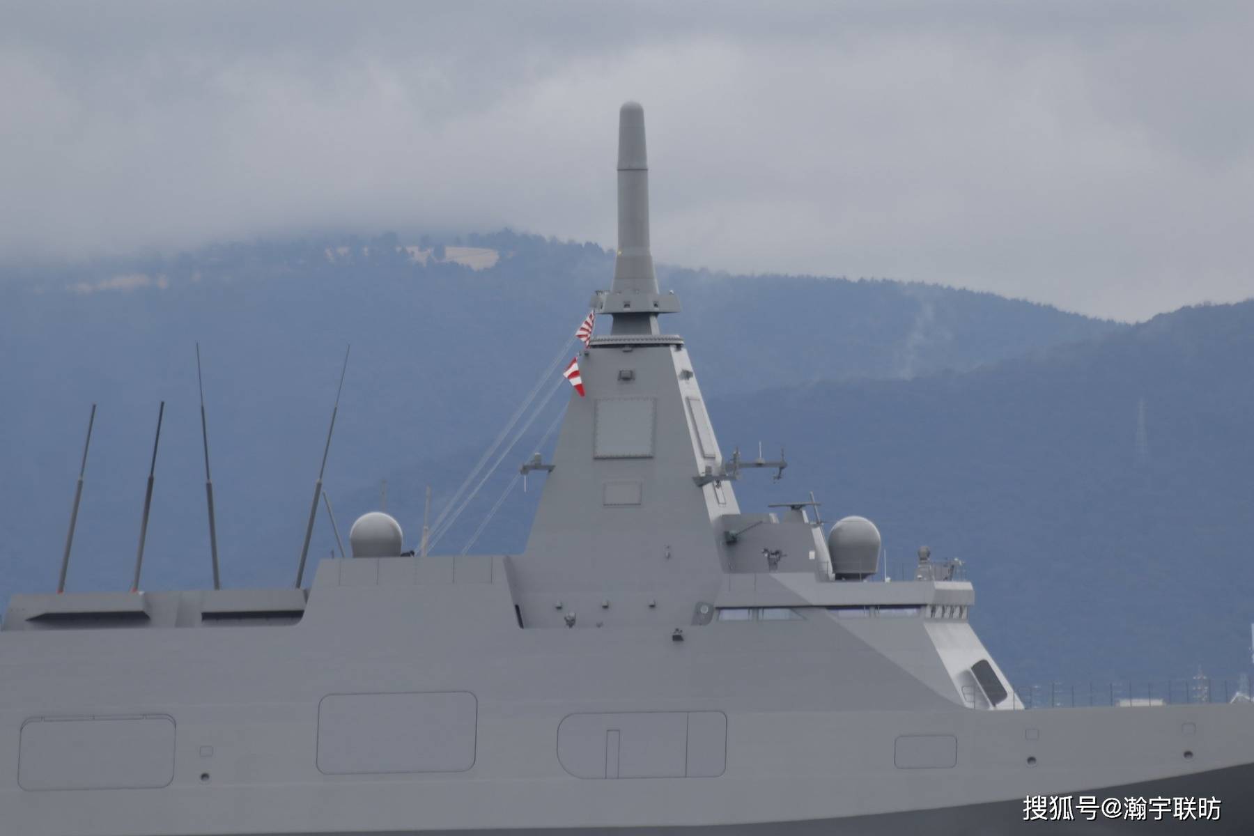日本30FFM级护卫舰“熊野”号，3月22日服役！-搜狐大视野-搜狐新闻