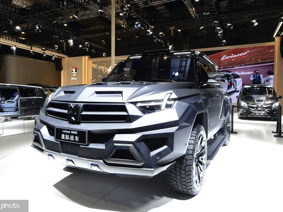 2023上海车展：罗伦士M800星际战车“狂飙”亮相-搜狐大视野-搜狐新闻