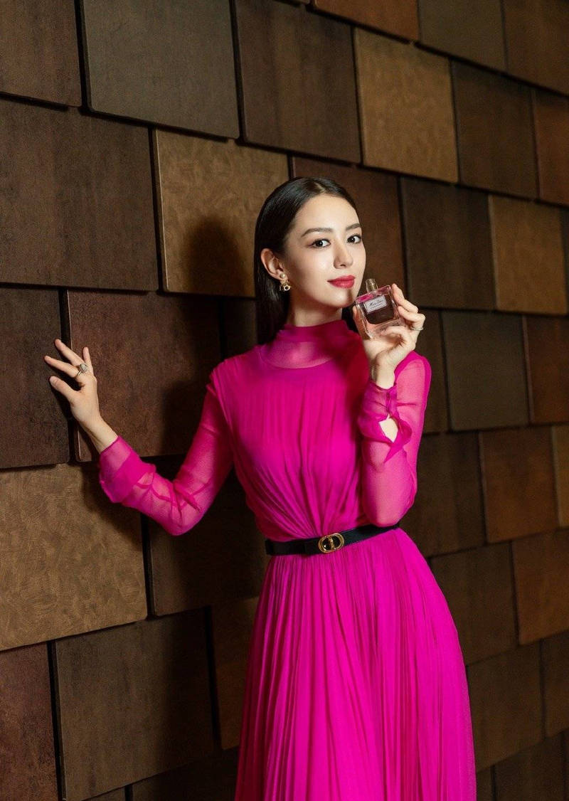 吉娜玫红礼服造型摩登时尚 大秀美背细腰眼神锐利-搜狐大视野-搜狐新闻