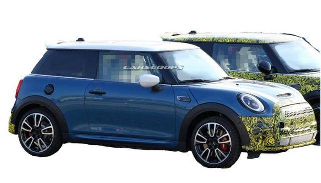 MINI Cooper谍照曝光，排气挪了个地儿_搜狐汽车_搜狐网