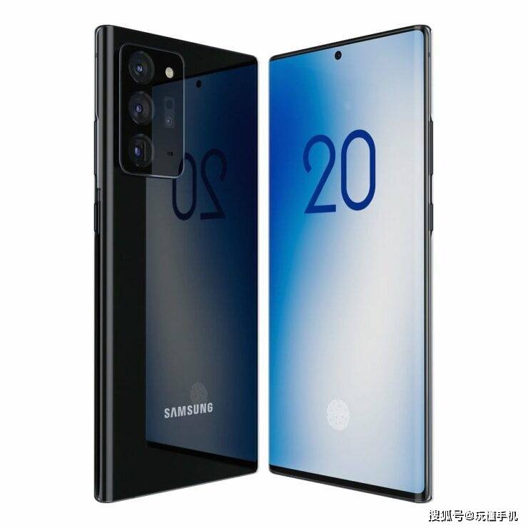 三星Galaxy Note 20 Ultra渲染图再曝光：或带有红外遥控功能_系列
