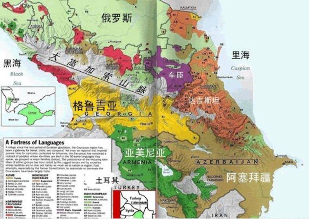 俄国后院爆发战火，亚洲两国大打出手，一般人在地图上都找不到_纳卡