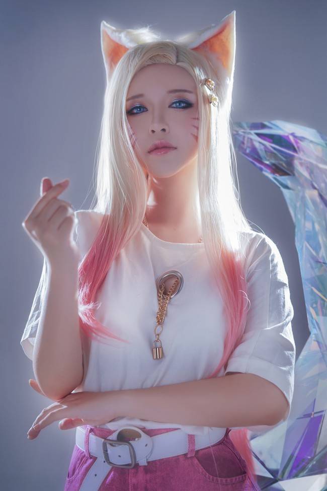 cos：英雄联盟S10 电竞同人 KDA女团_#kda