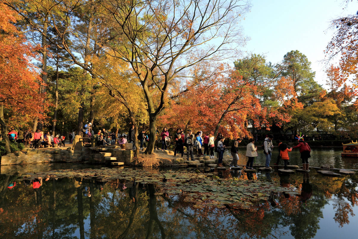 天平山红枫-搜狐大视野-搜狐新闻