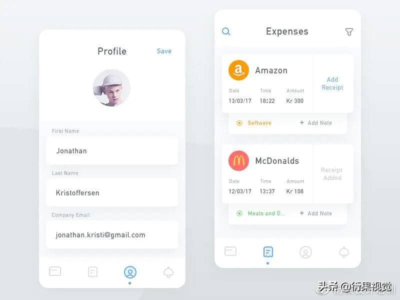 UI设计界面赏析_中心