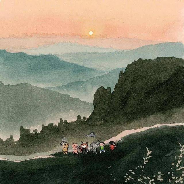 【插画】sseongryul：那些让人不想忘记的小日常_版权