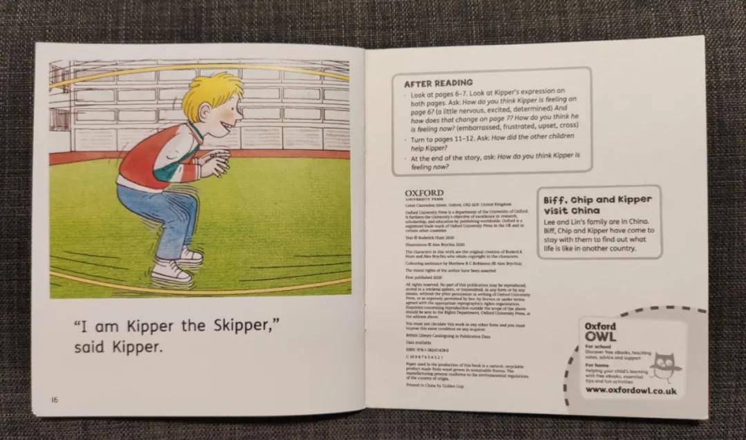 伴读 | 牛津树【中国篇3-5】Run in and Skip_Lee