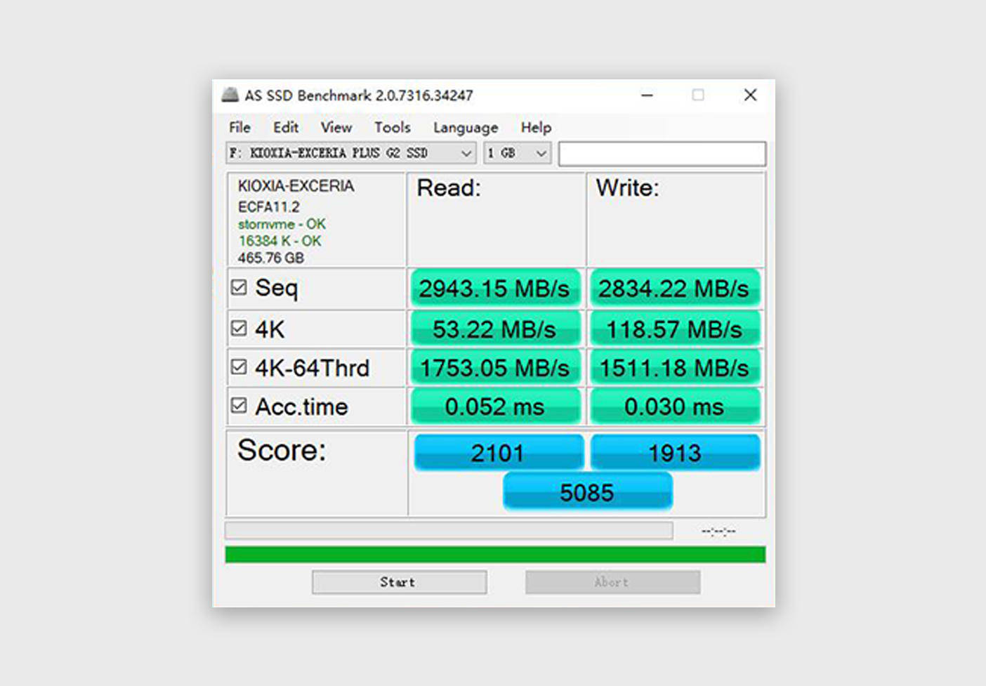 诚意满满的加速不加价，铠侠RD20 500G固态硬盘上手体验_速度