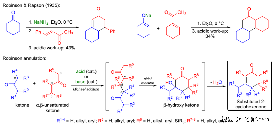 「NR」Robinson annulation 罗宾逊环化_反应