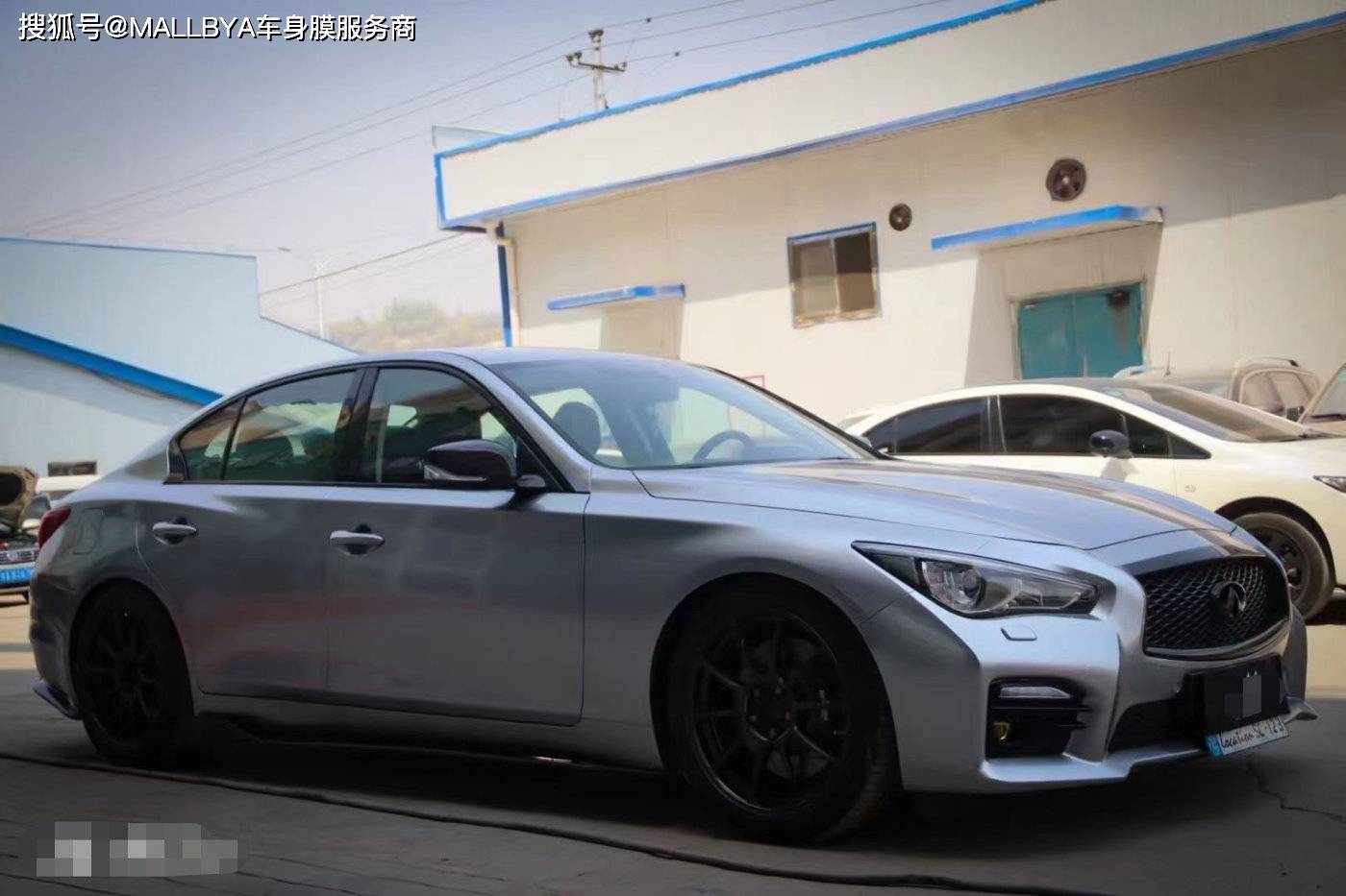 英菲尼迪Q50L换色GT银 全身散发出抄能量_搜狐汽车_搜狐网