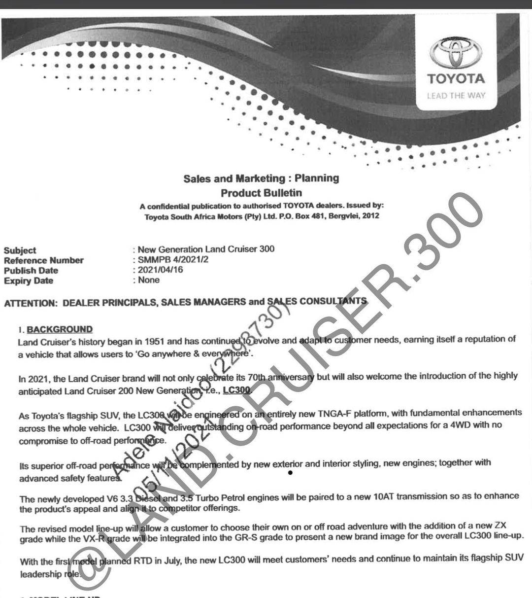 稳了 丰田全新陆巡确认搭载10AT变速箱 无缘V8大自吸_搜狐汽车_搜狐网