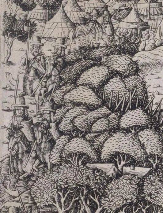 重装骑兵冲锋时骑枪瞄准哪？西班牙人这招让法国敕令骑士印象深刻_步兵