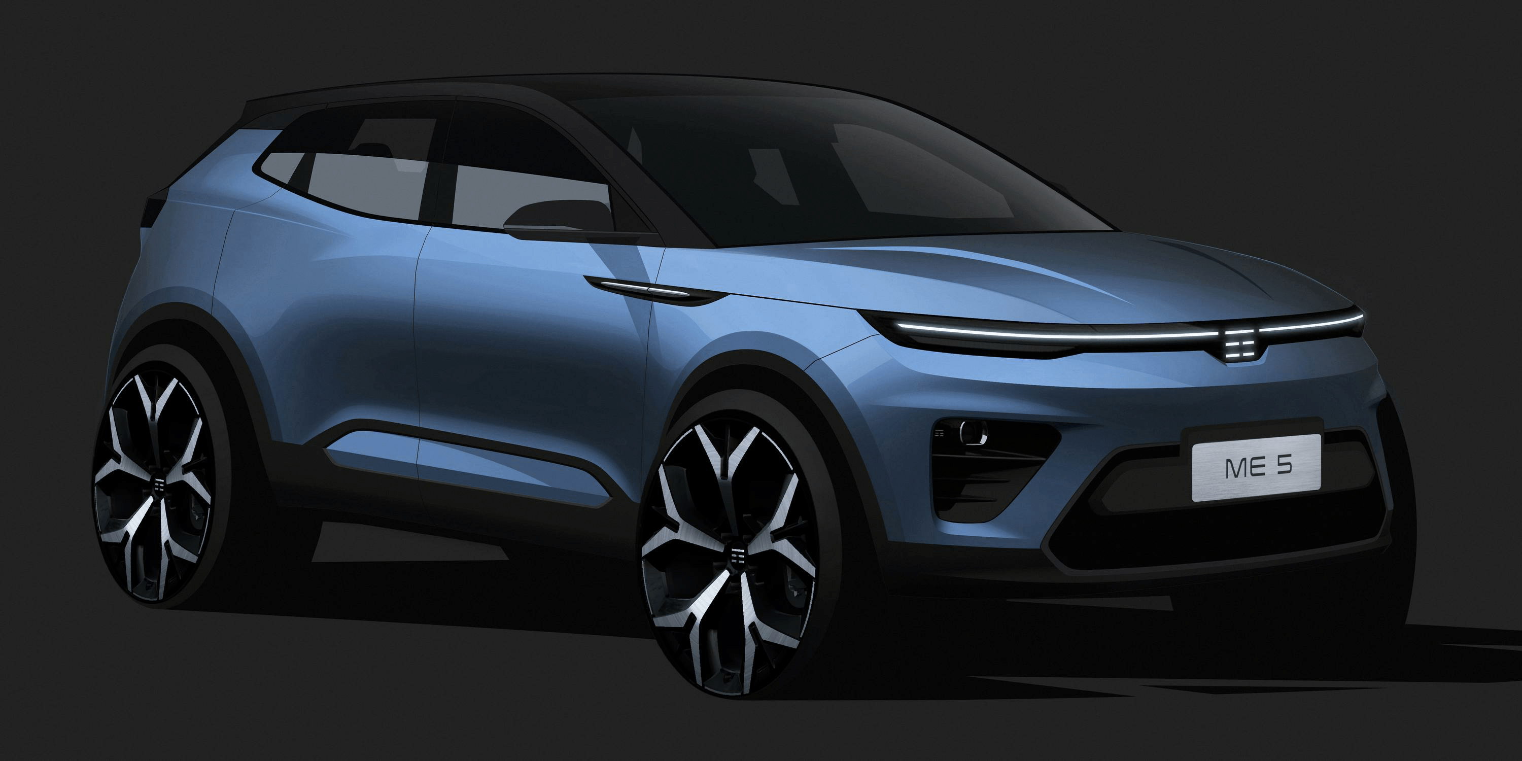天际汽车ME5效果图曝光 或将是联合京东造车的首款产品_搜狐汽车_搜狐网