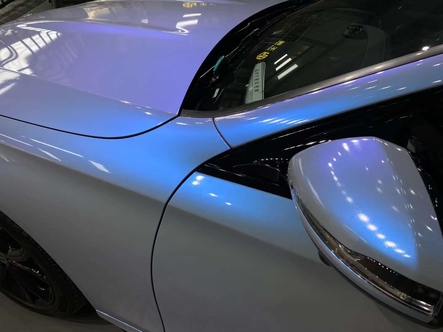 奔驰E300L车身改色—EKFILM-EK梦幻岩石灰_搜狐汽车_搜狐网