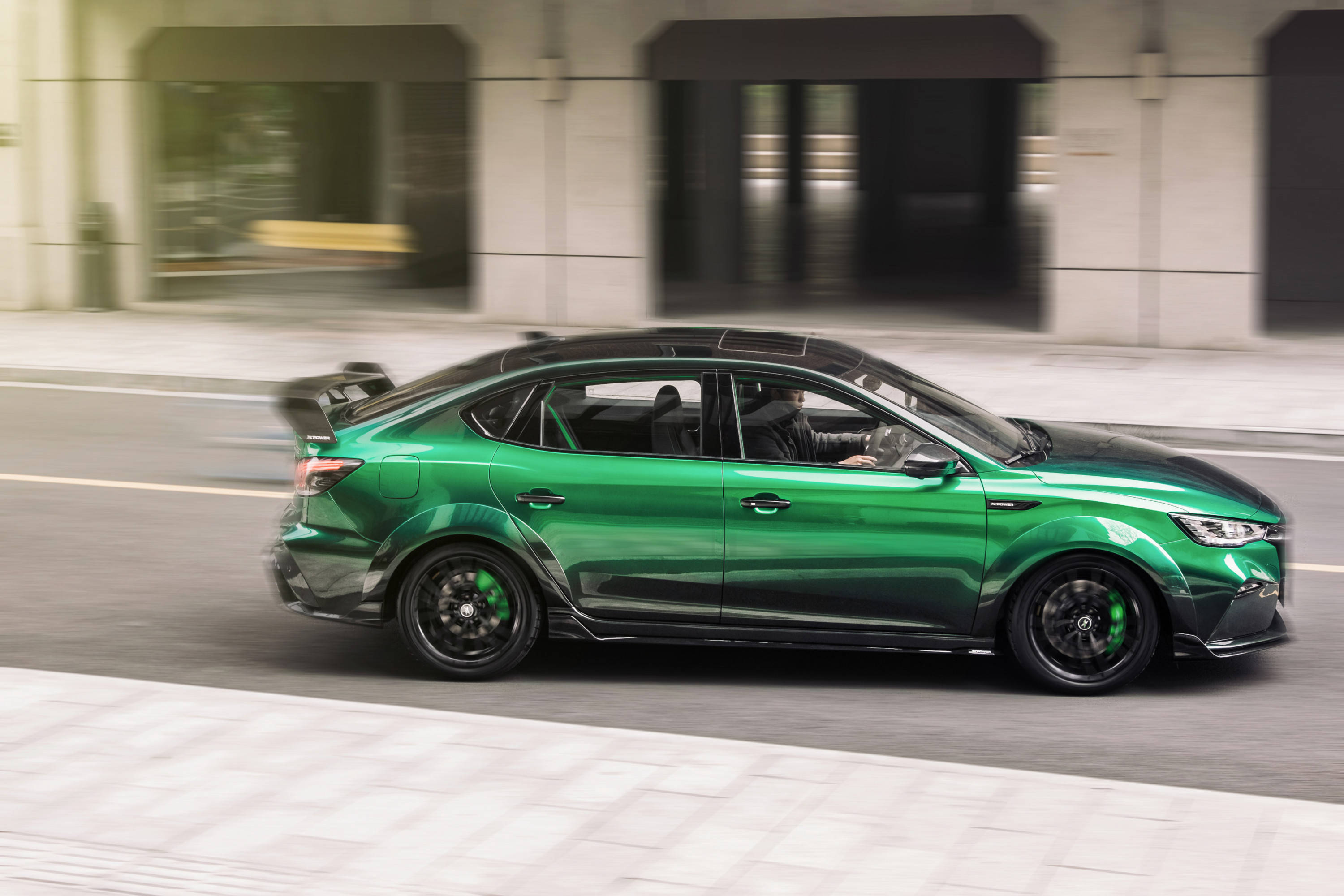 MG官方原厂改装力作MG6 XPOWER将在粤港澳大湾区车展上市_搜狐汽车_搜狐网