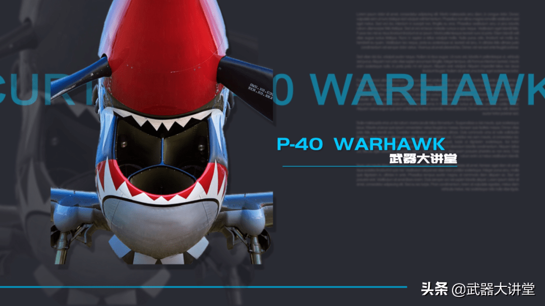 创造飞虎传奇的P-40战斗机，性能一般，为何被大量采用？_战场