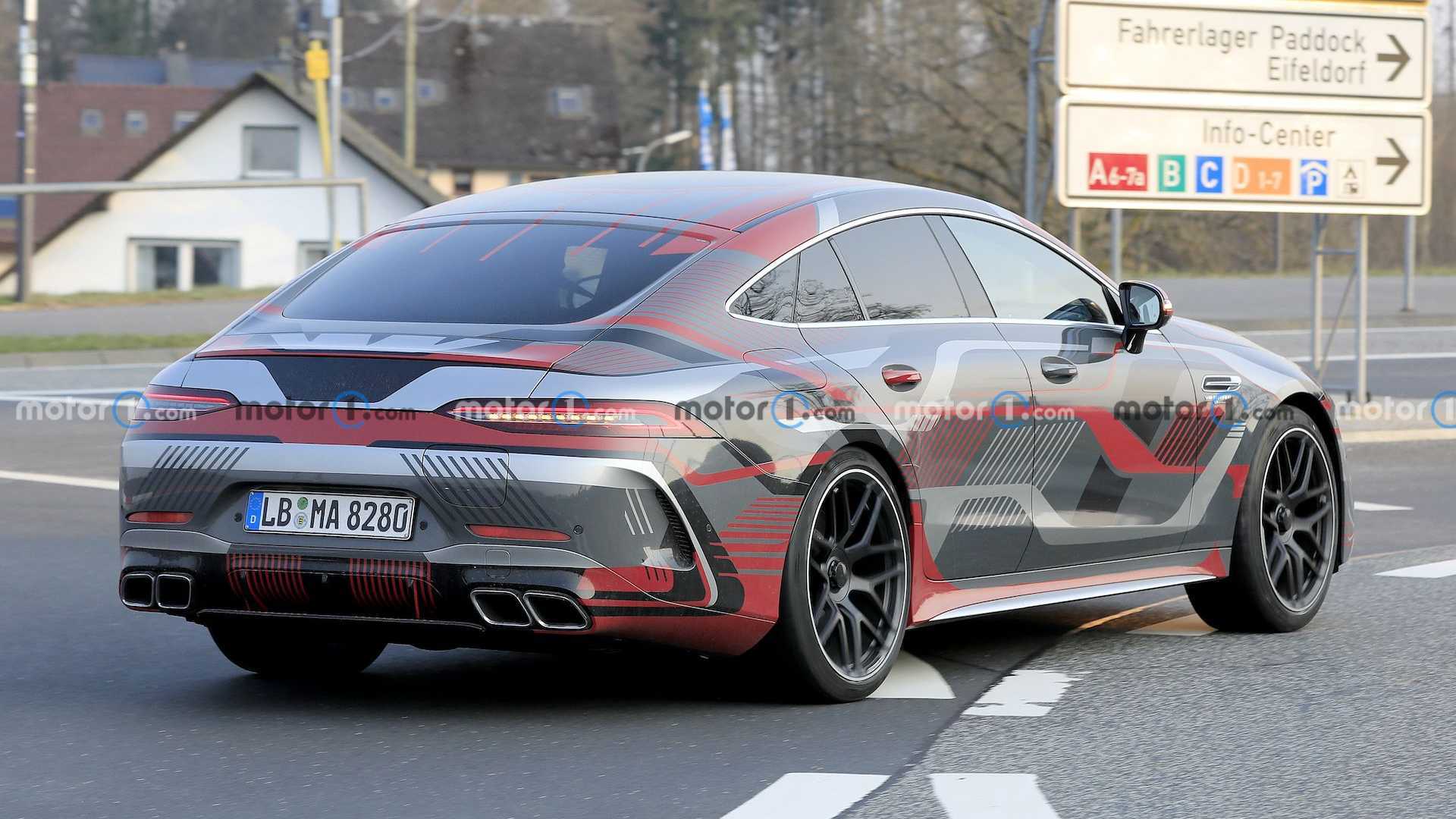 816PS，不到3秒破百，自带V8声浪！AMG GT混动版曝光_搜狐汽车_搜狐网