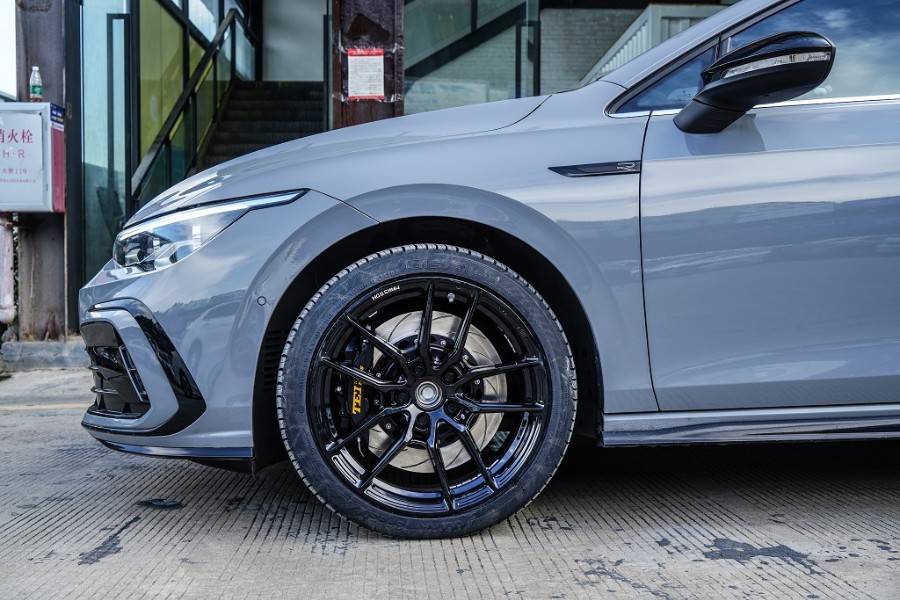 改装案例，高尔夫8改装TEI Racing P40NS+街道性能刹车卡钳套件_搜狐汽车_搜狐网