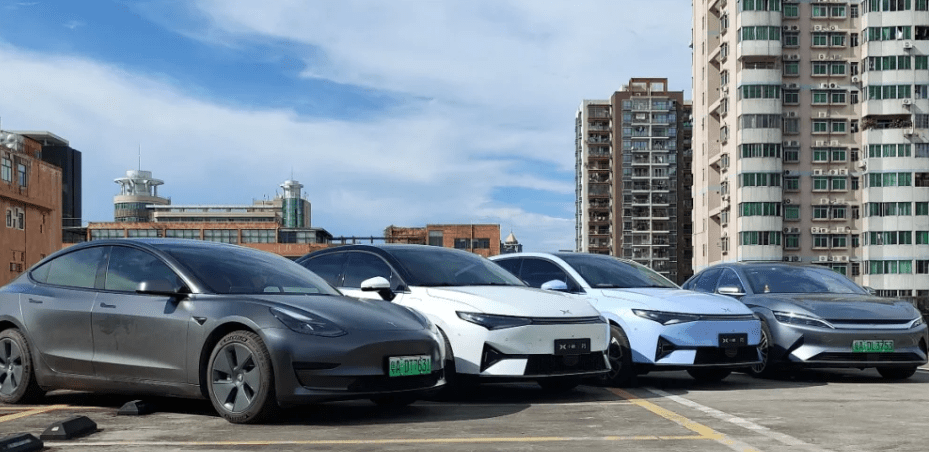 小鹏P5和特斯拉Model3、比亚迪汉EV对比，续航有优势？_搜狐汽车_搜狐网