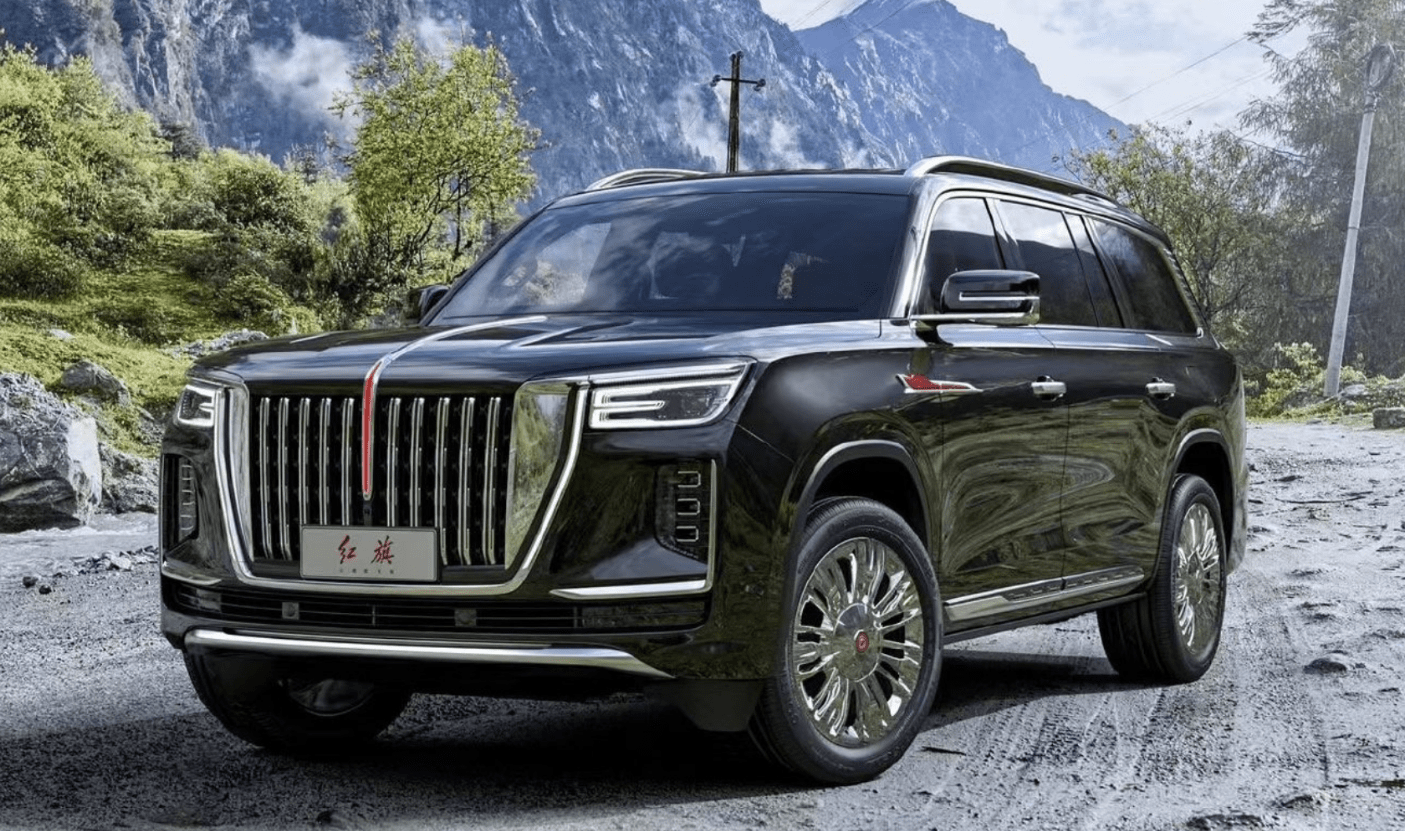 中国版“凯雷德”登场！一汽红旗LS7实车亮相，或搭载4.0T V8+8AT_搜狐汽车_搜狐网