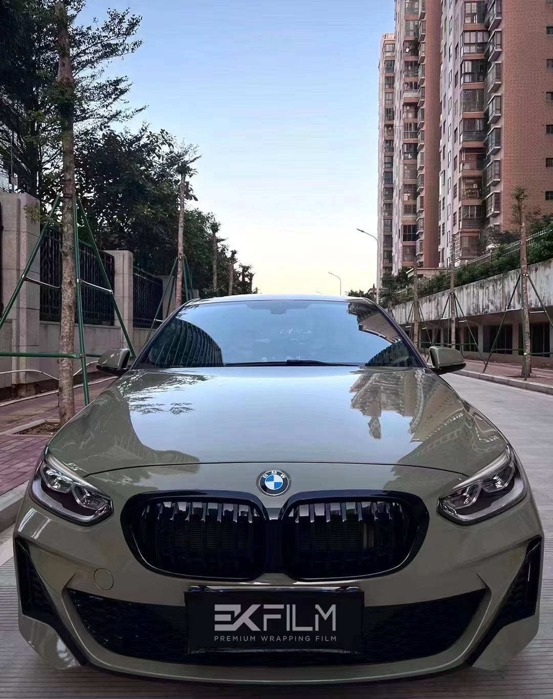 EKFILM–EK改色膜宝马汽车改色贴膜PET卡其绿_搜狐汽车_搜狐网
