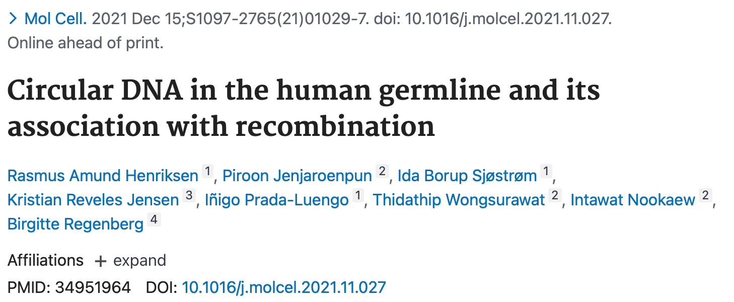 福利包 | 一文看遍 2021 年 eccDNA 研究精华_Nature_云序_论文