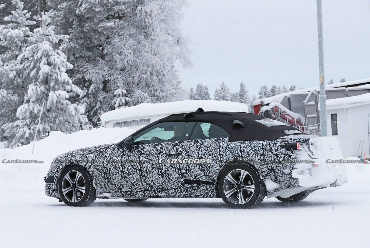 奔驰CLE谍照曝光，只上2.0T/颜值加分/有望国产，PK宝马4系？_搜狐汽车_搜狐网