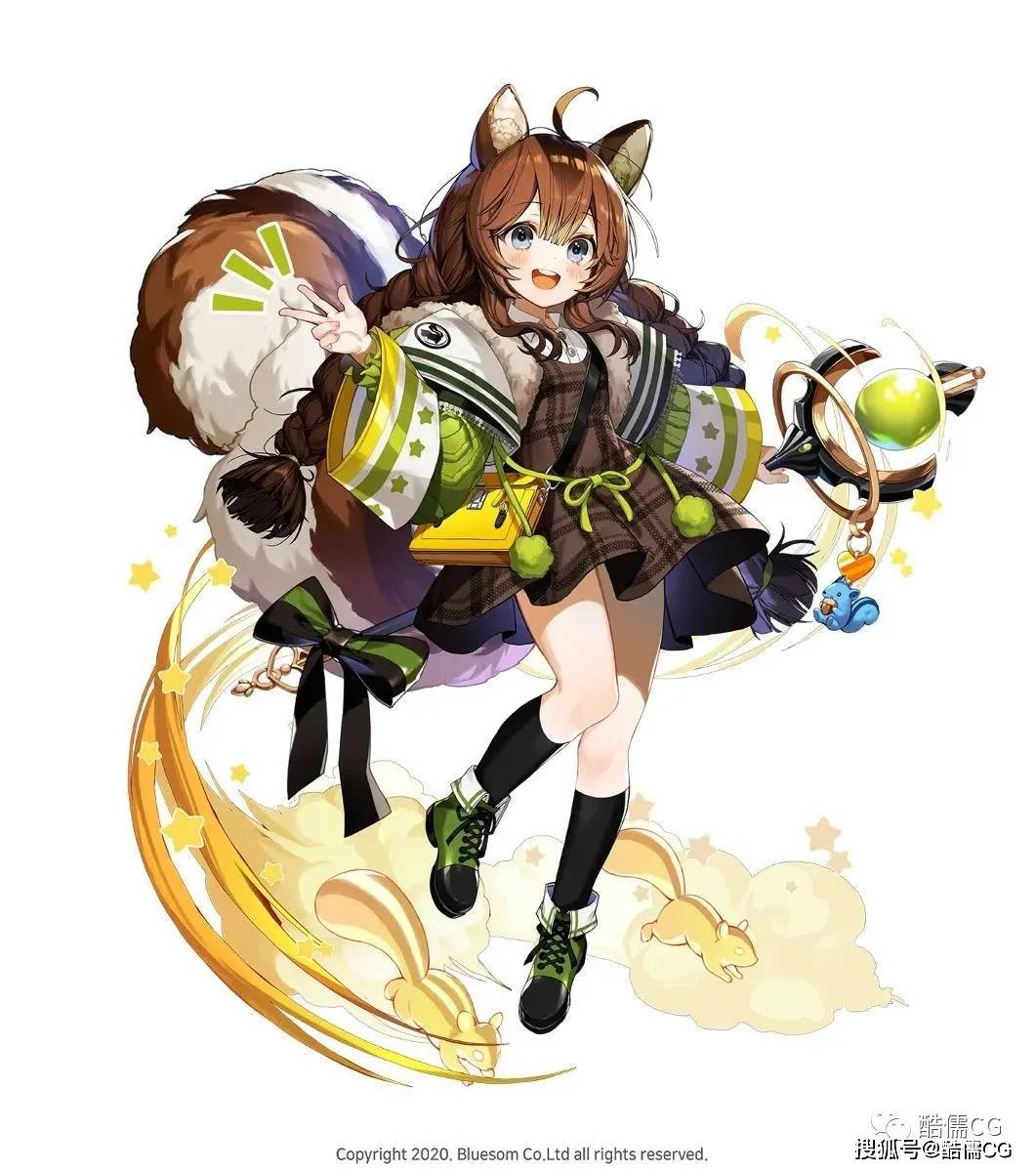 韩国画师LENTAIN画面精致，笔触细腻的角色设计欣赏_酷儒_创作_作品