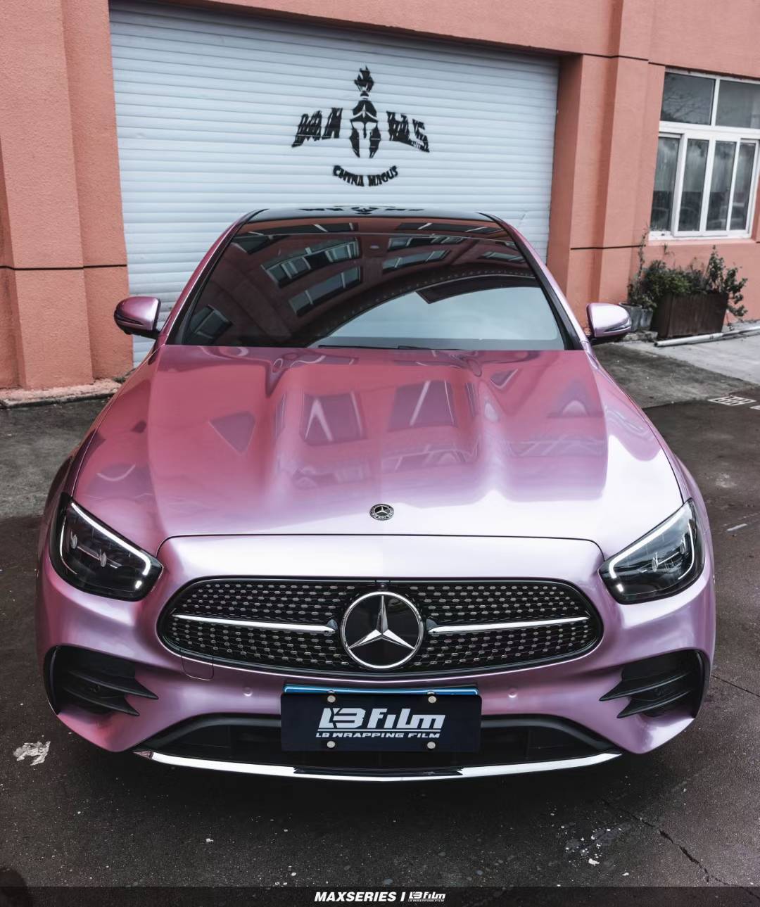 情人配色推荐，奔驰-E300L原厂漆激情粉（LB FILM）_搜狐汽车_搜狐网