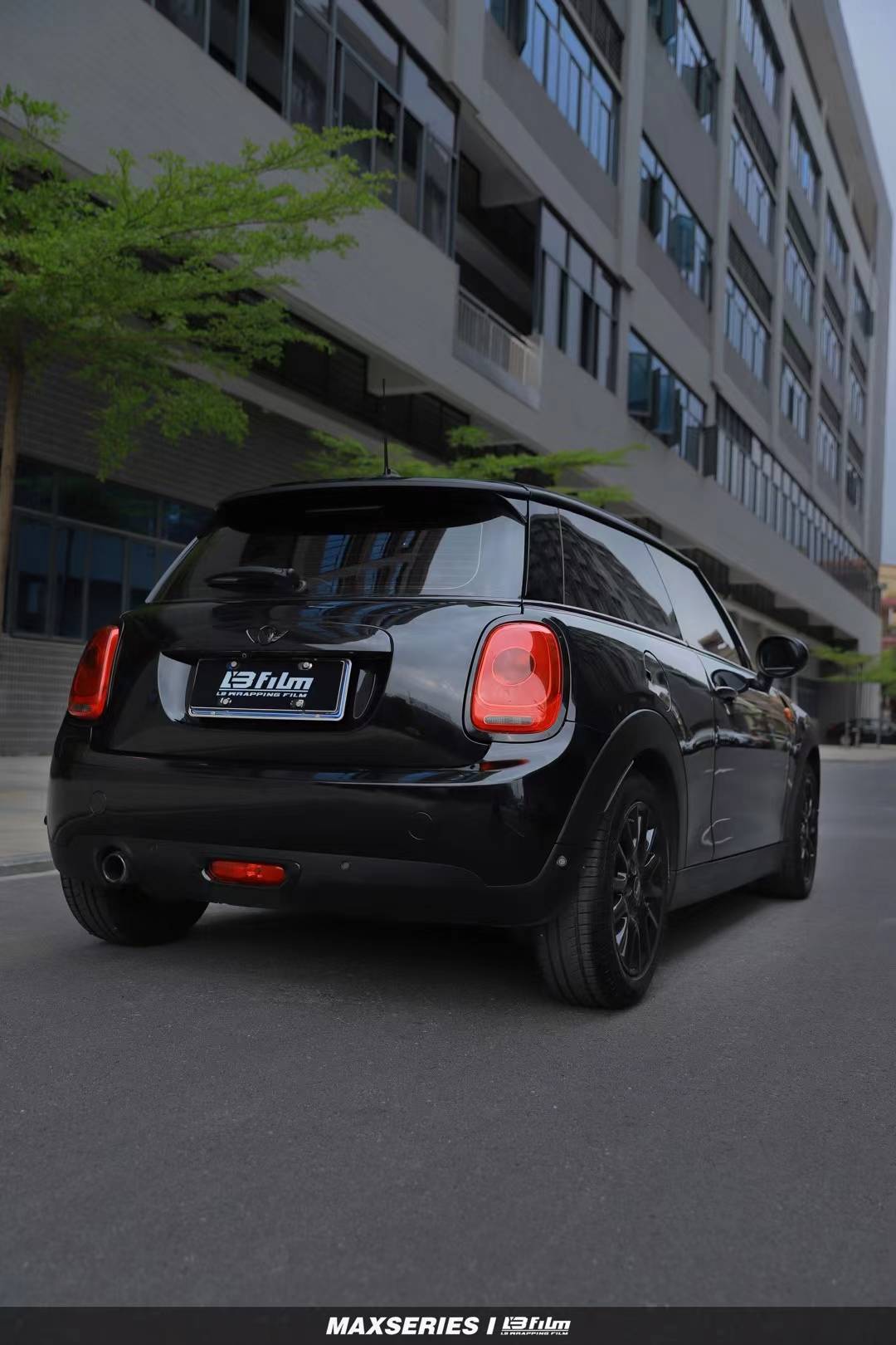 宝马Mini-LBFILM改色膜PET修复钢琴黑_搜狐汽车_搜狐网