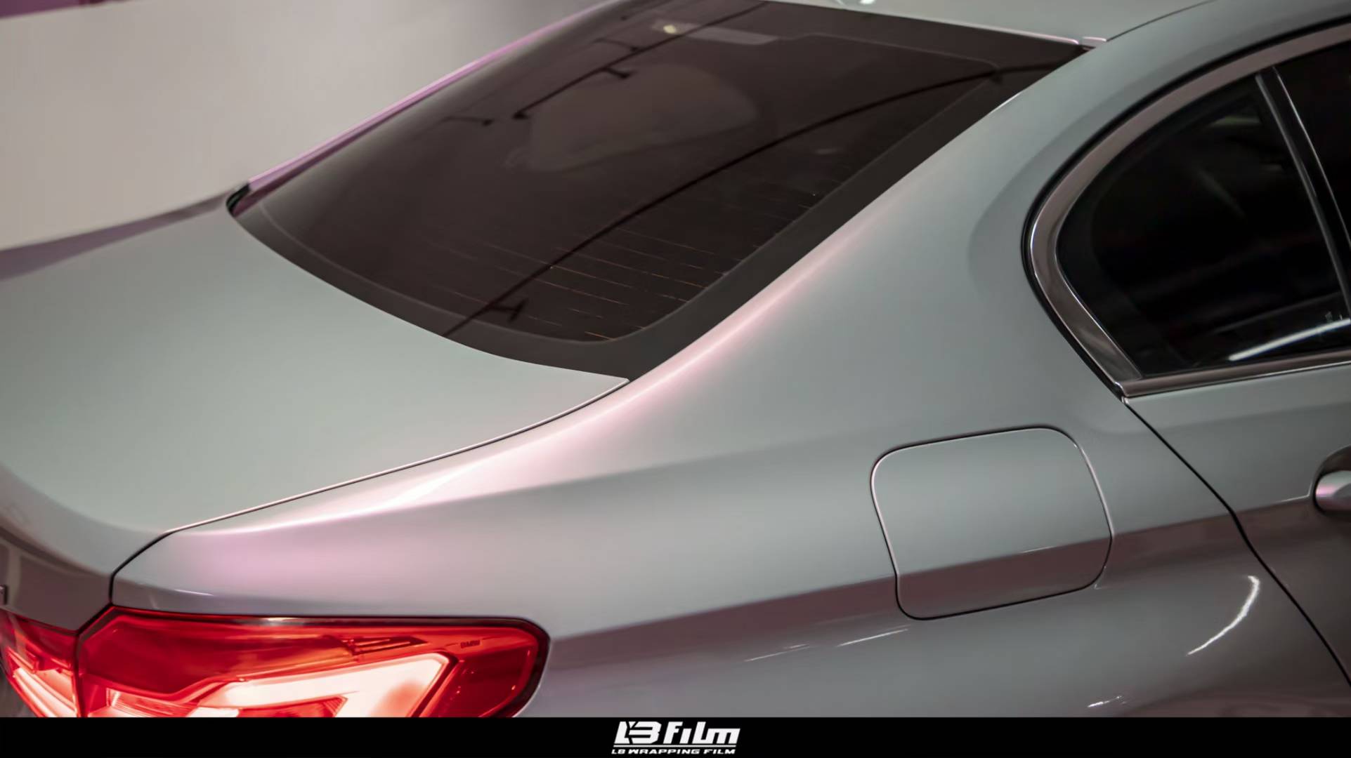 LBFILM改色膜：宝马-530Li钻石梦幻火山灰_搜狐汽车_搜狐网