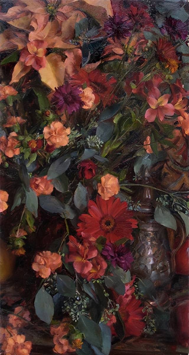 美国女画家Rose .Frantzen风景静物油画作品_Richard_Schmid_爱荷华