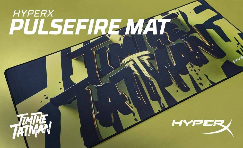HyperX推出HyperX x TimTheTatMan限定版游戏外设_Haste_键盘_设计