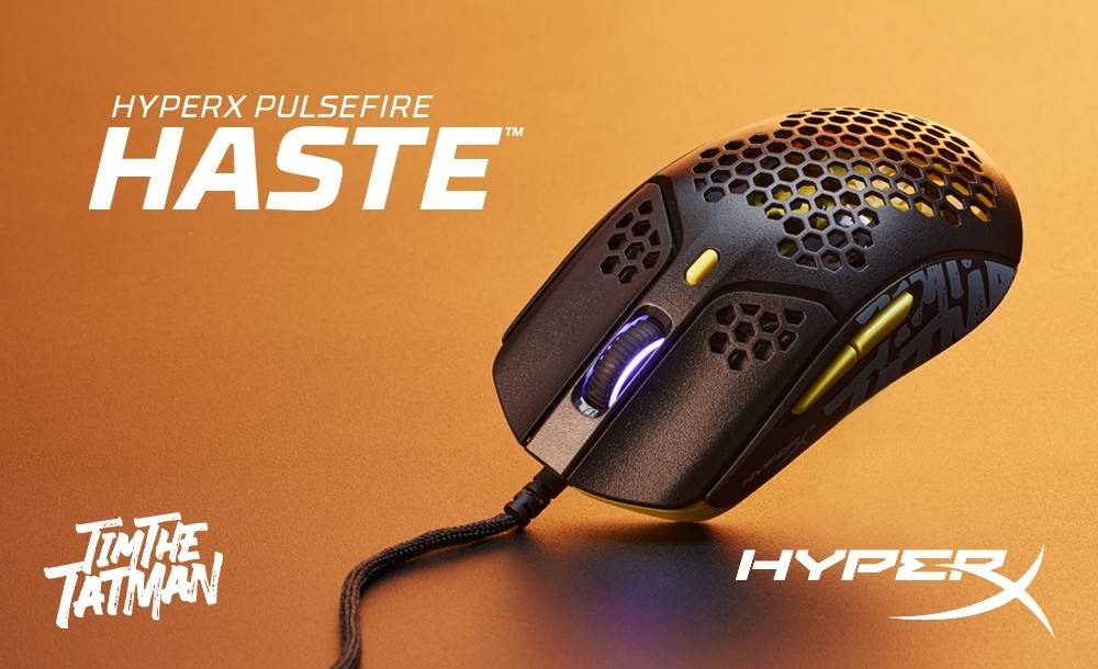 HyperX推出HyperX x TimTheTatMan限定版游戏外设_Haste_键盘_设计